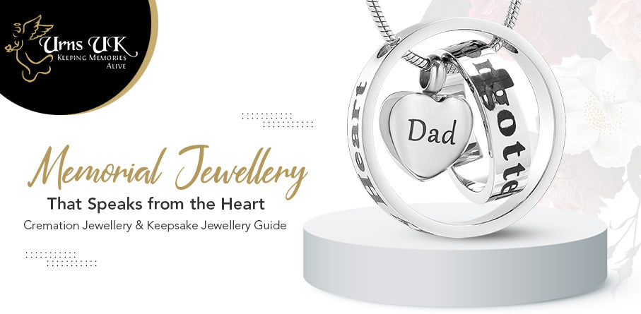 Memorial Jewellery That Speaks from the Heart: Cremation Jewellery & K ...